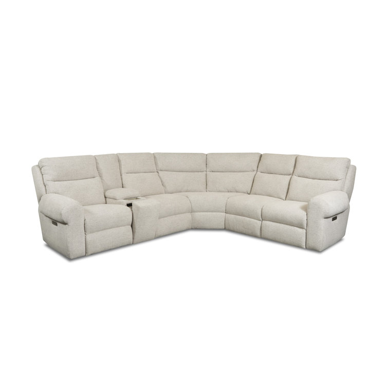 Southern Motion Brighton Triple Power Sectional | Wayfair